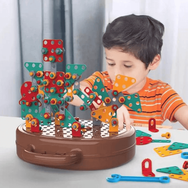 Jeu de Construction 3D Créatif et Ingénieux pour Enfants – MamieCadeau
